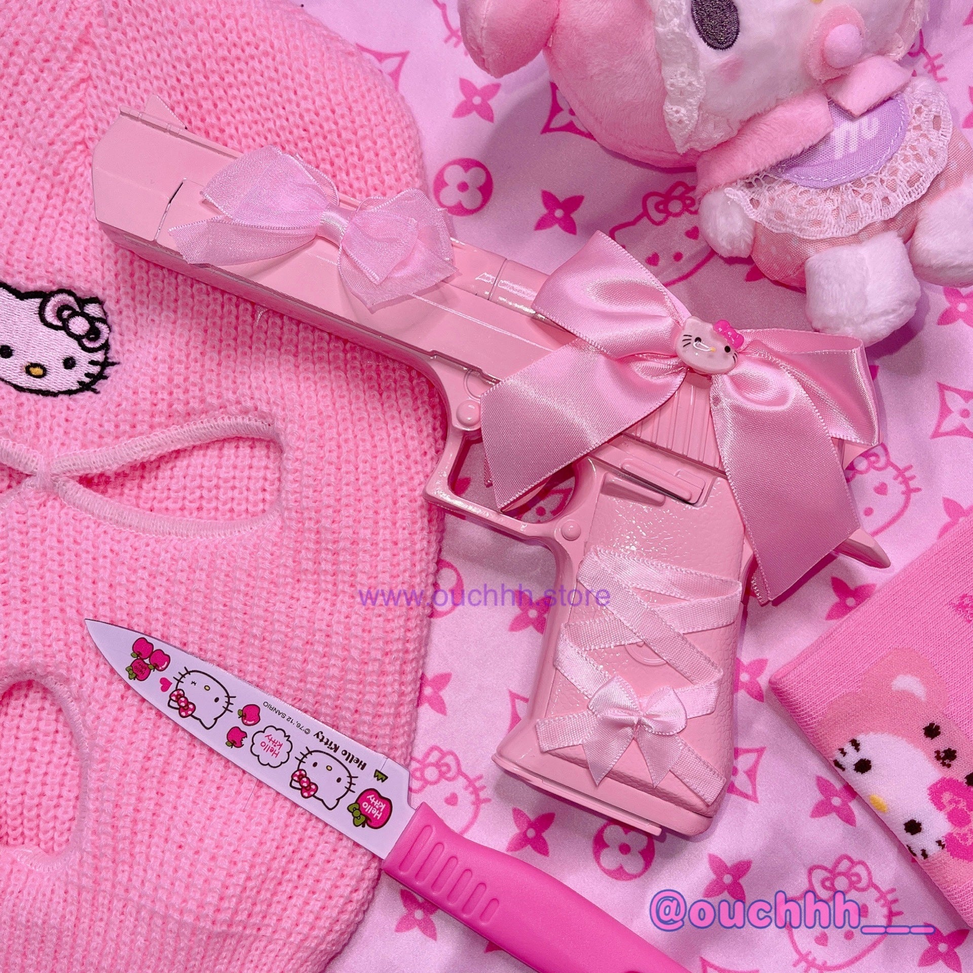 Pink Hello Kitty Handguns For Women